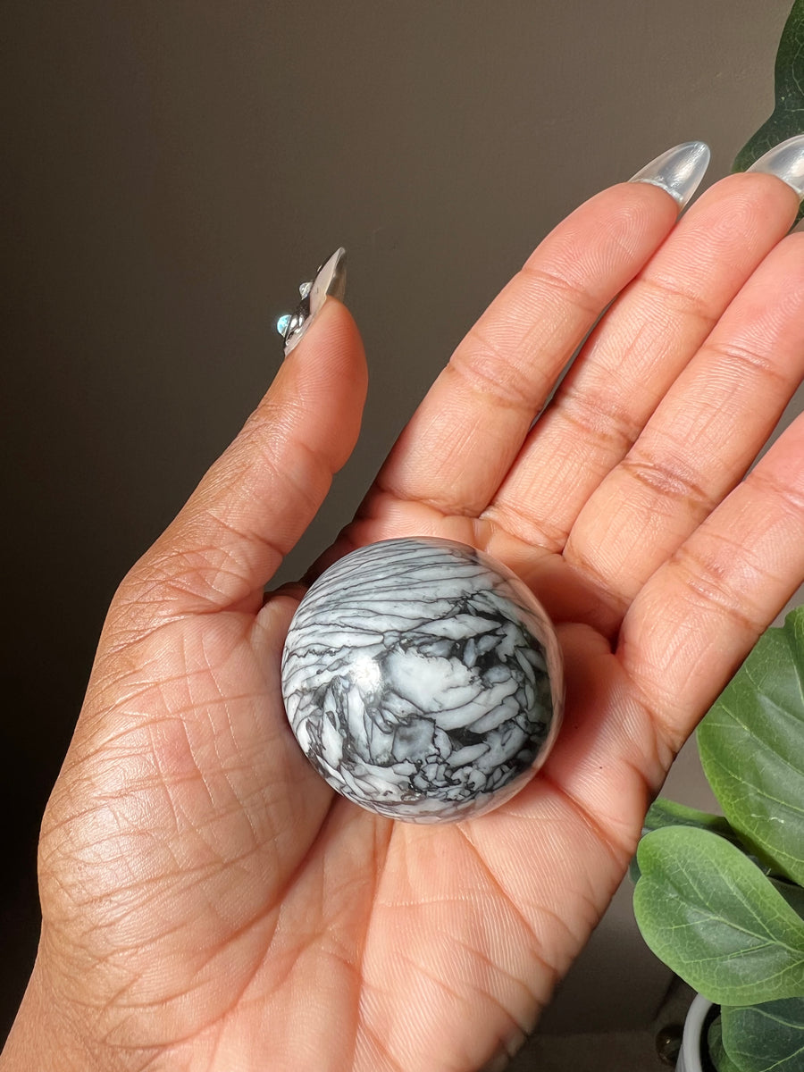 RARE: Pinolith (Pinolite) Sphere – Gemzy